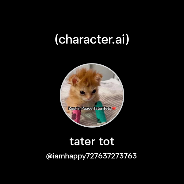 Chat with tater tot | character.ai | Personalized AI for every moment ...
