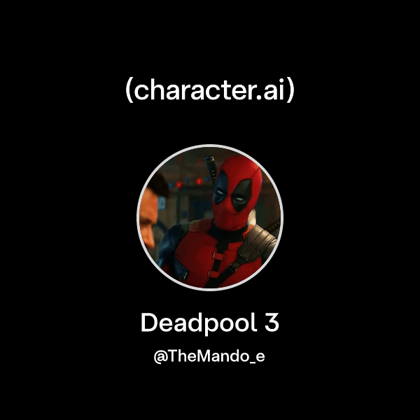 Chat with Deadpool 3 | character.ai | AI Chat, Reimagined–Your Words ...