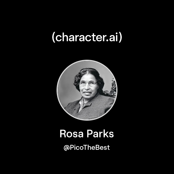 Chat with Rosa Parks | character.ai | Personalized AI for every moment ...