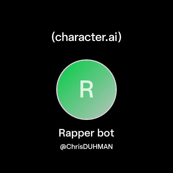 Chat with Rapper bot | character.ai | Personalized AI for every moment ...