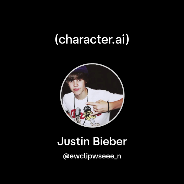 Chat with Justin Bieber | character.ai | AI Chat, Reimagined–Your Words ...