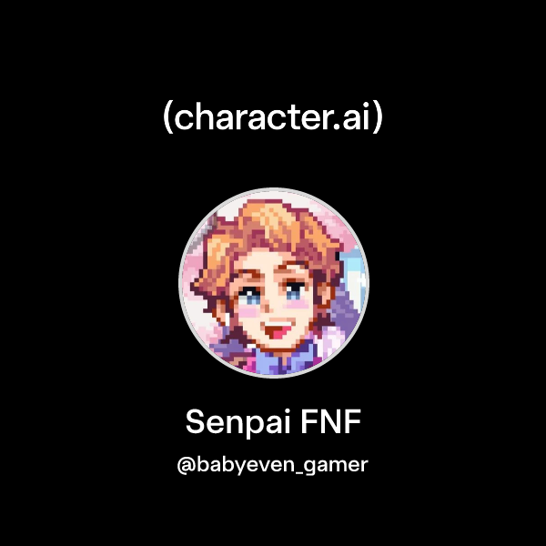 Chat with Senpai FNF | character.ai | AI Chat, Reimagined–Your Words ...