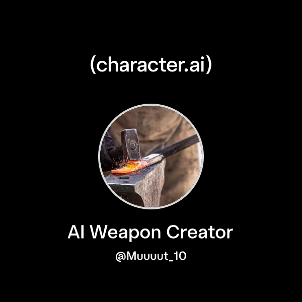 Chat with AI Weapon Creator | character.ai | Personalized AI for every moment of your day