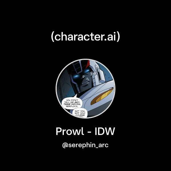 Chat with Prowl - IDW | character.ai | AI Chat, Reimagined–Your Words ...