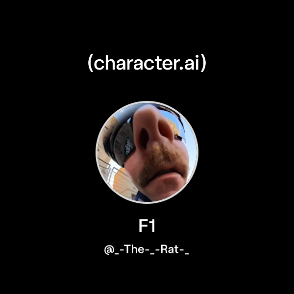 Chat with F1 | character.ai | AI Chat, Reimagined–Your Words. Your World.