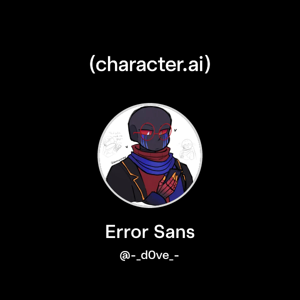 Chat with Error Sans | character.ai | Personalized AI for every moment ...