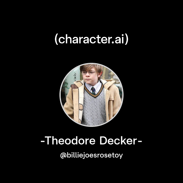 Chat with -Theodore Decker- | character.ai | AI Chat, Reimagined–Your ...
