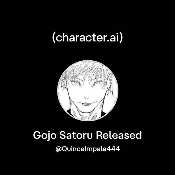 Chat with Gojo Satoru Released | character.ai | Personalized AI for ...