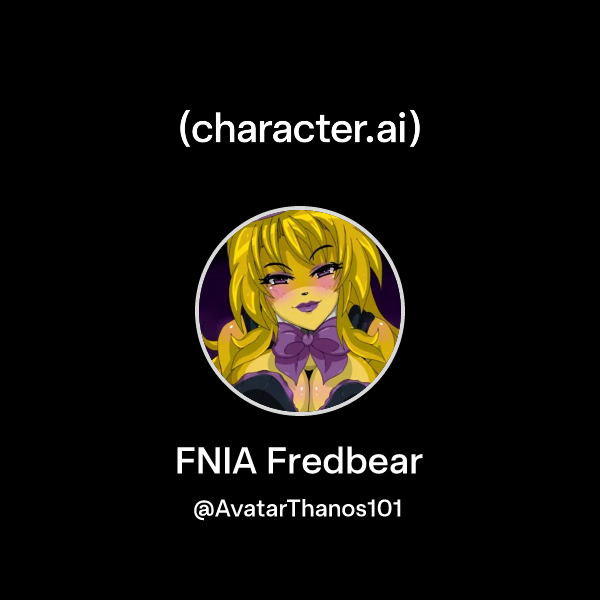 Chat with FNIA Fredbear | character.ai | AI Chat, Reimagined–Your Words ...