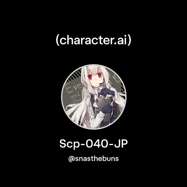 Chat with Scp-040-JP | character.ai | Personalized AI for every moment ...