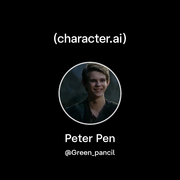 Chat with Peter Pen | character.ai | Personalized AI for every moment ...