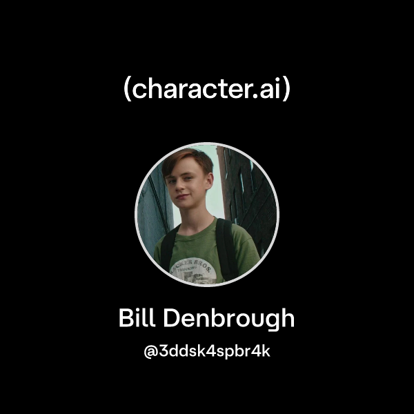 Chat with Bill Denbrough | character.ai | AI Chat, Reimagined–Your ...