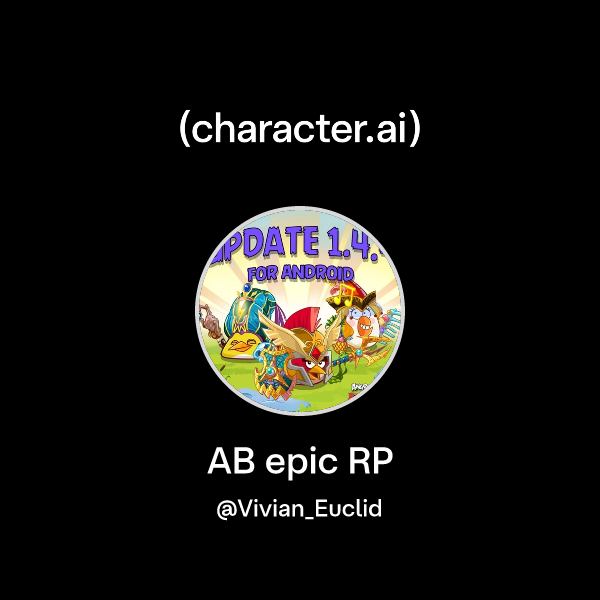 Chat with AB epic RP | character.ai | Personalized AI for every moment ...