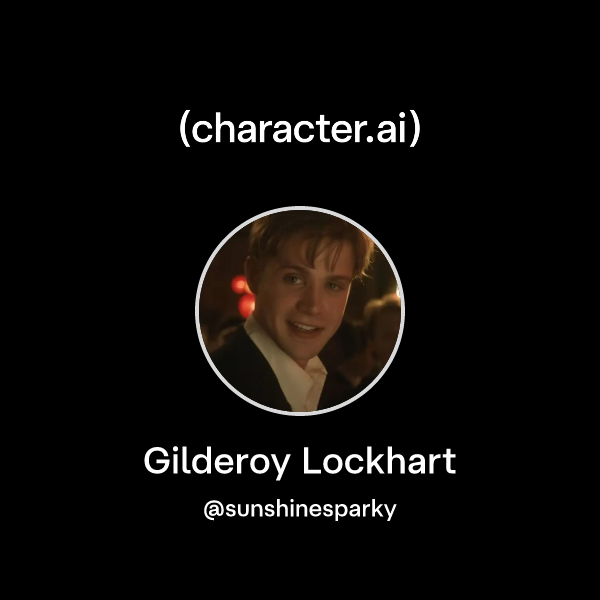 Chat with Gilderoy Lockhart | character.ai | AI Chat, Reimagined–Your ...
