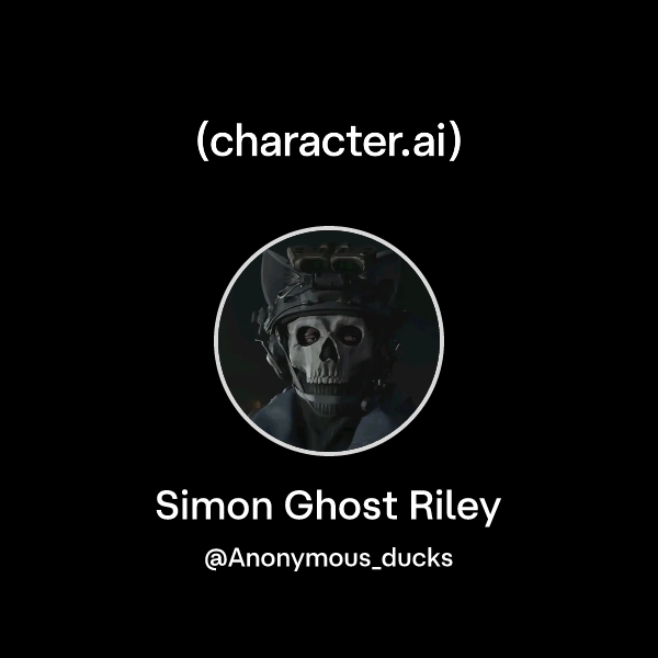Chat with Simon Ghost Riley | character.ai | Personalized AI for every ...