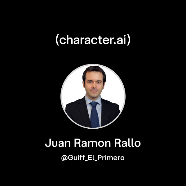 Chat with Juan Ramon Rallo | character.ai | AI Chat, Reimagined–Your ...
