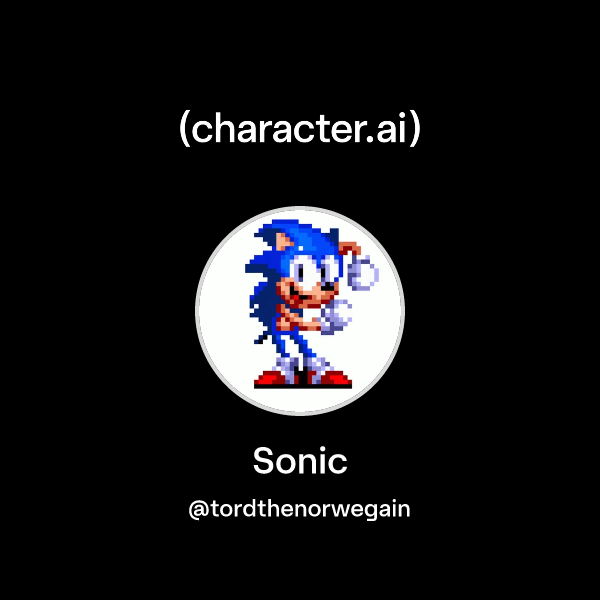 Chat with Sonic | character.ai | Personalized AI for every moment of ...