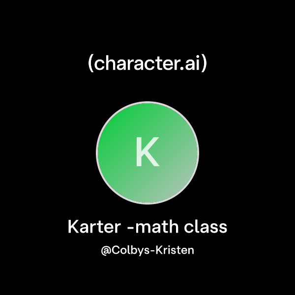 Chat with Karter -math class | character.ai | AI Chat, Reimagined–Your ...