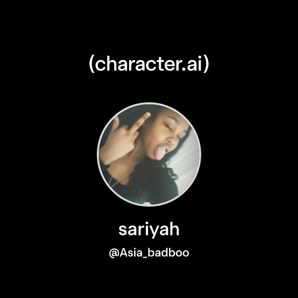 Chat with sariyah | character.ai | AI Chat, Reimagined–Your Words. Your ...