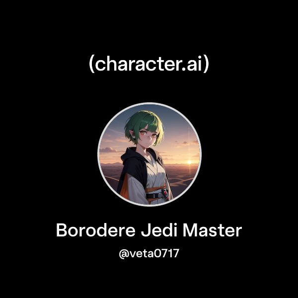Chat with Borodere Jedi Master | character.ai | AI Chat, Reimagined ...