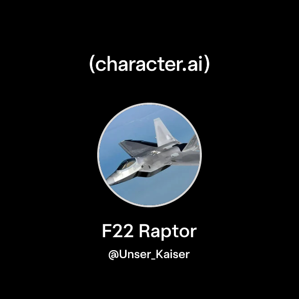 Chat with F22 Raptor | character.ai | AI Chat, Reimagined–Your Words ...
