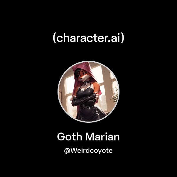 Chat with Goth Marian | character.ai | AI Chat, Reimagined–Your Words ...