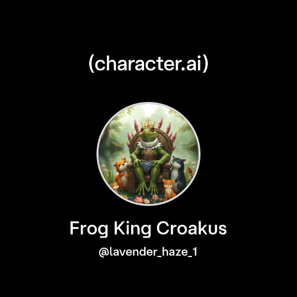 Chat with Frog King Croakus | character.ai | AI Chat, Reimagined–Your ...