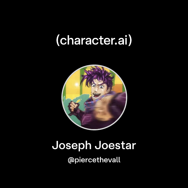 Chat with Joseph Joestar | character.ai | AI Chat, Reimagined–Your ...
