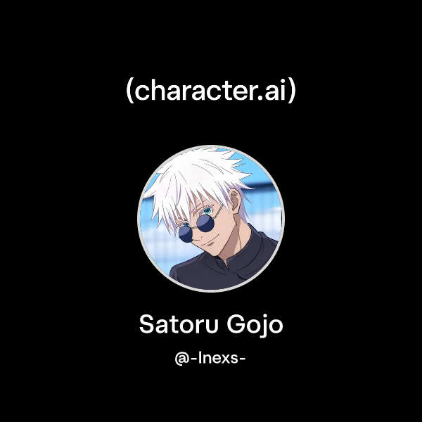 Chat with Satoru Gojo | character.ai | AI Chat, Reimagined–Your Words ...