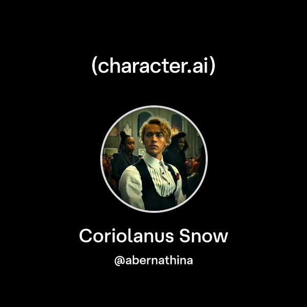 Chat with Coriolanus Snow | character.ai | AI Chat, Reimagined–Your ...