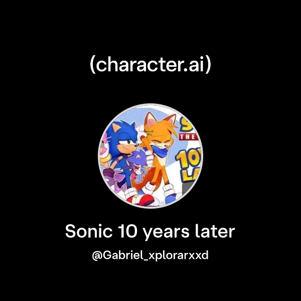 Chat with Sonic 10 years later | character.ai | AI Chat, Reimagined ...