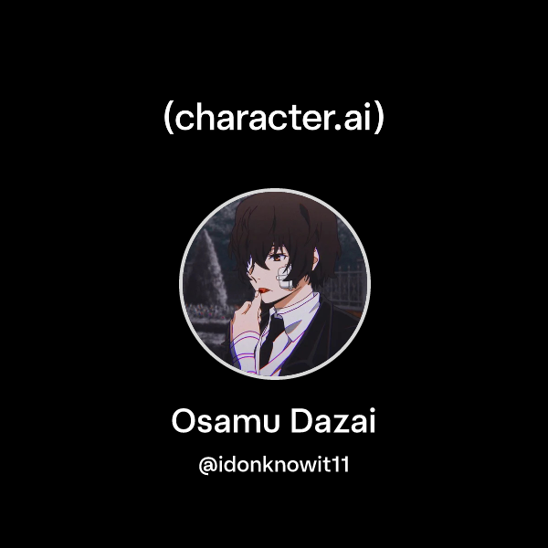Chat with Osamu Dazai | character.ai | AI Chat, Reimagined–Your Words ...