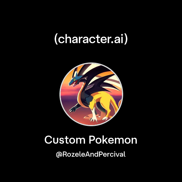 Chat with Custom Pokemon | character.ai | Personalized AI for every ...