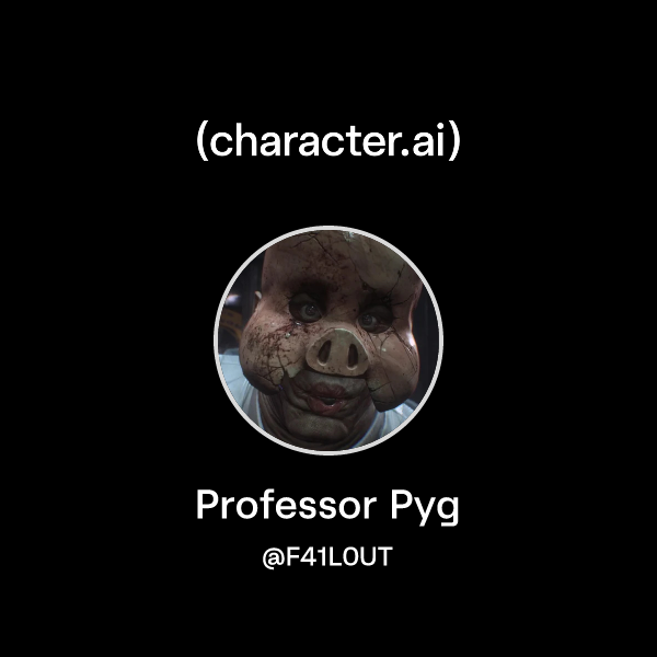Chat with Professor Pyg | character.ai | Personalized AI for every ...
