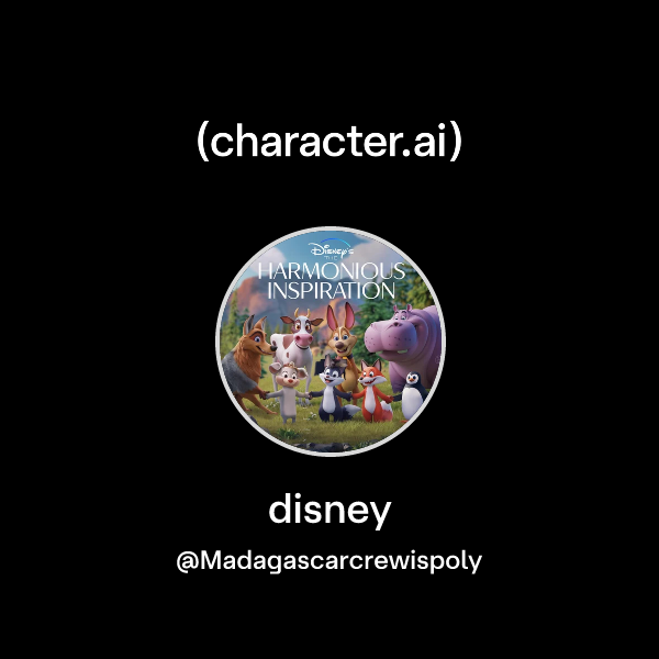 Chat with disney | character.ai | AI Chat, Reimagined–Your Words. Your ...