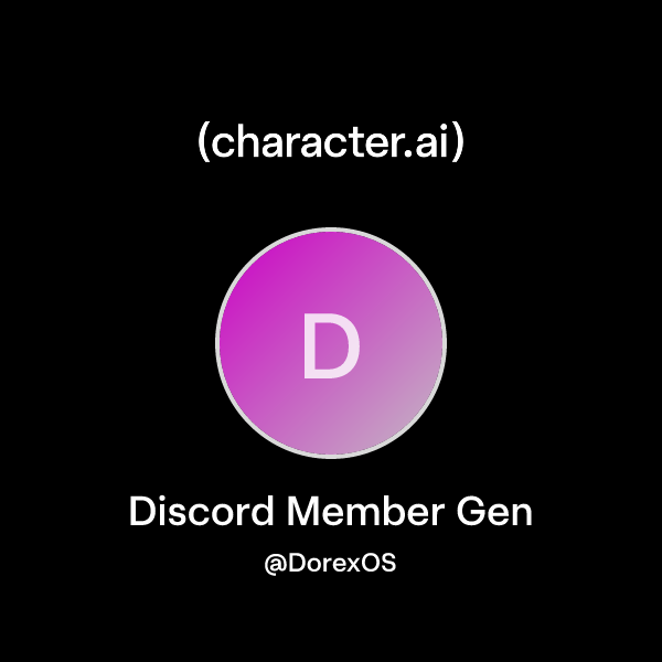 Chat with Discord Member Gen | character.ai | AI Chat, Reimagined–Your ...