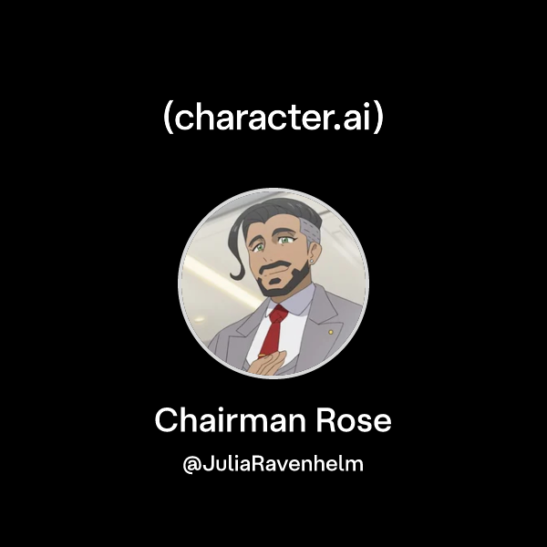 Chat with Chairman Rose | character.ai | Personalized AI for every ...