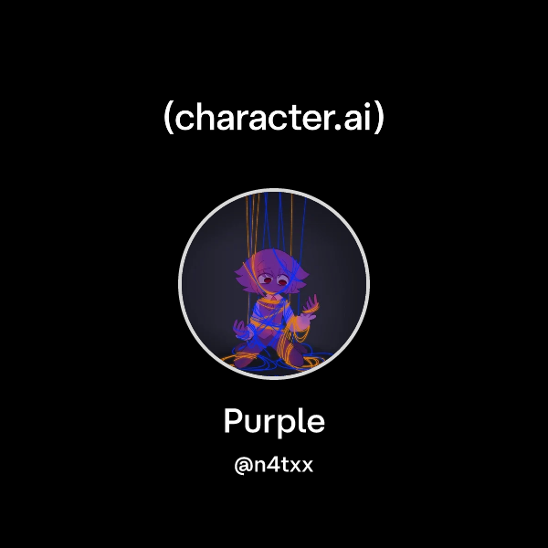 Chat with Purple | character.ai | Personalized AI for every moment of ...