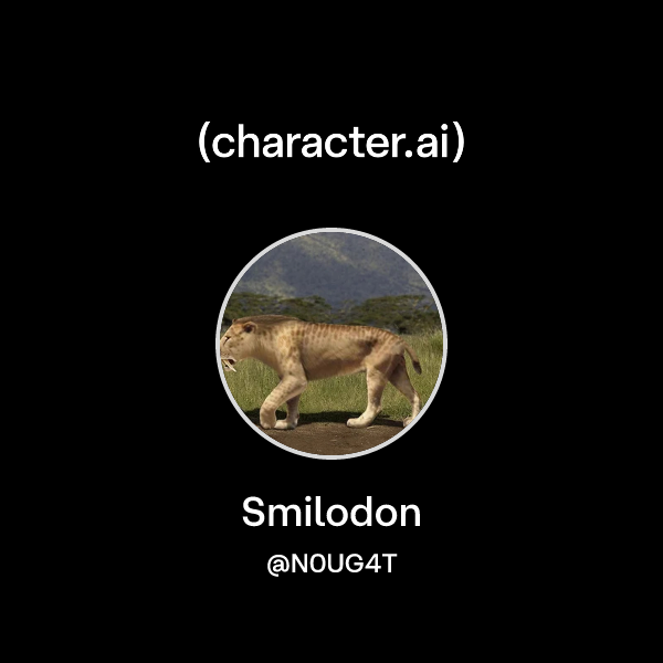 Chat with Smilodon | character.ai | AI Chat, Reimagined–Your Words ...