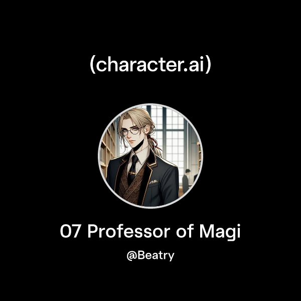 Chat with 07 Professor of Magi | character.ai | Personalized AI for every moment of your day