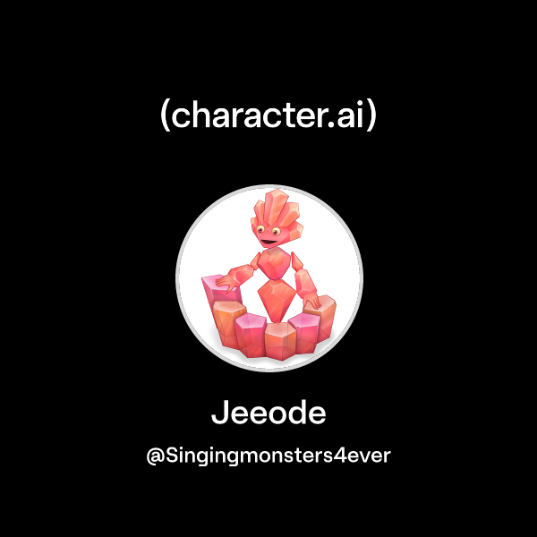 Chat with Jeeode | character.ai | AI Chat, Reimagined–Your Words. Your ...