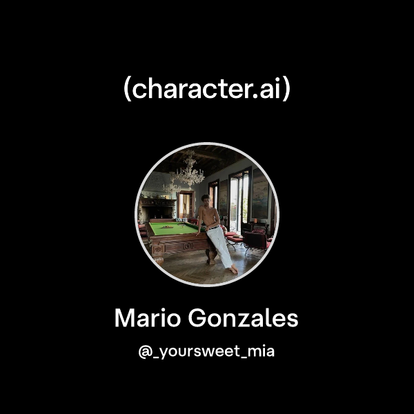 Chat with Mario Gonzales | character.ai | AI Chat, Reimagined–Your ...