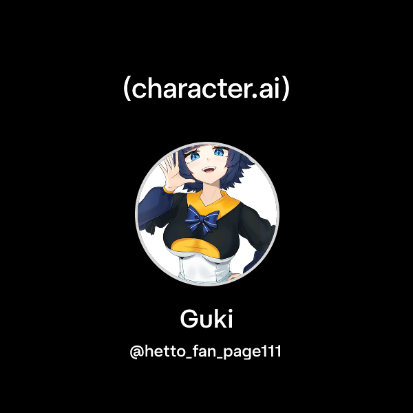 Chat with Guki | character.ai | AI Chat, Reimagined–Your Words. Your World.