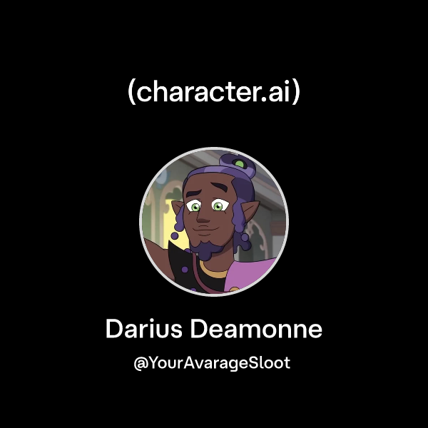 Chat with Darius Deamonne | character.ai | AI Chat, Reimagined–Your Words. Your World.