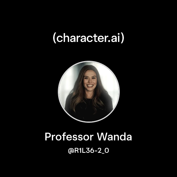 Chat with Professor Wanda | character.ai | AI Chat, Reimagined–Your ...
