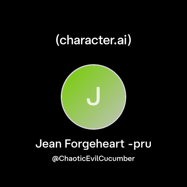 Chat with Jean Forgeheart -pru | character.ai | Personalized AI for ...