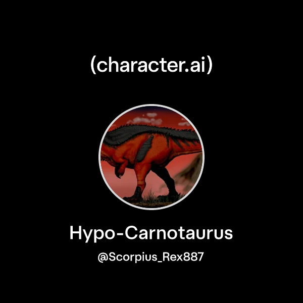 Chat with Hypo-Carnotaurus | character.ai | Personalized AI for every ...