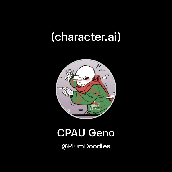 Chat with CPAU Geno | character.ai | AI Chat, Reimagined–Your Words ...