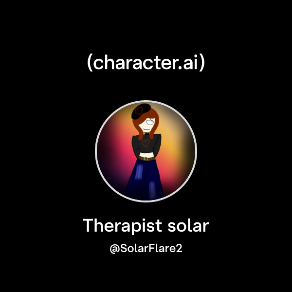Chat with Therapist solar | character.ai | AI Chat, Reimagined–Your ...