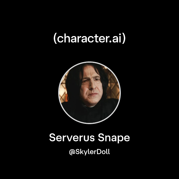 Chat with Serverus Snape | character.ai | AI Chat, Reimagined–Your ...
